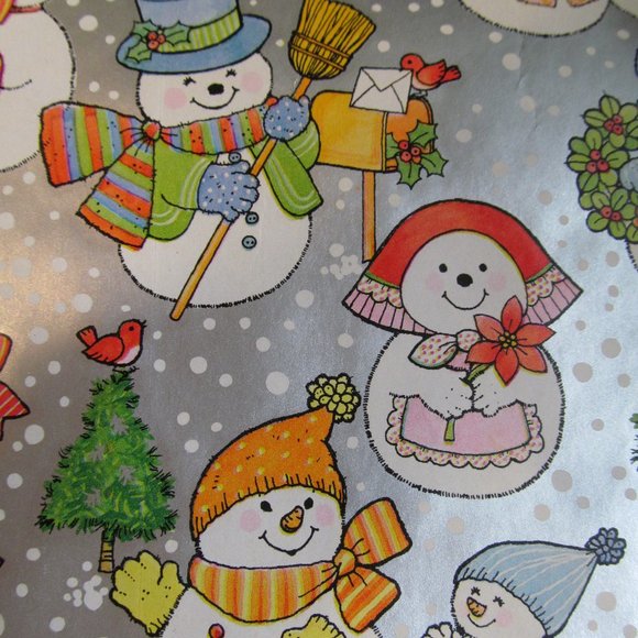 Hallmark | Party Supplies | Vintage Hallmark Gift Wrap Paper Partial ...